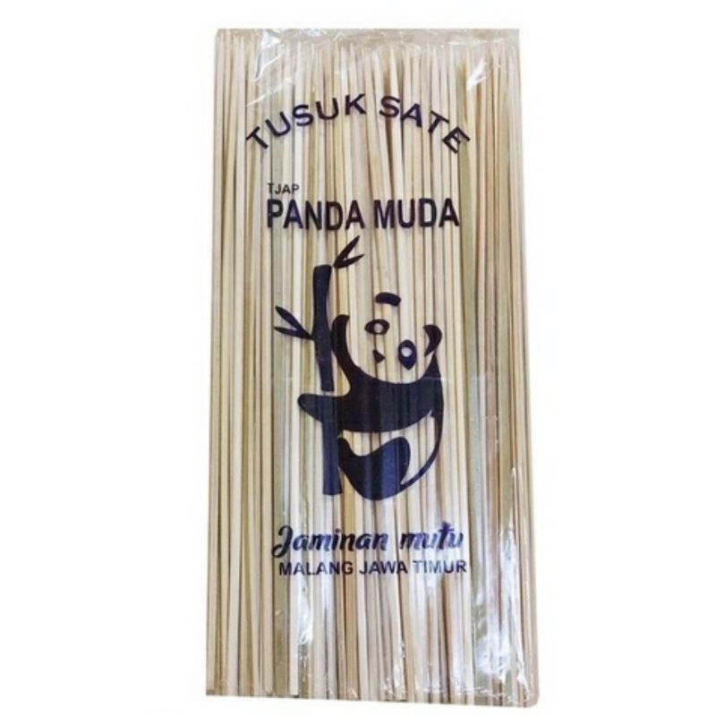 Jual Tusuk Sate Cap Panda Muda Tusuk Sate Ayam Bambu | Shopee Indonesia