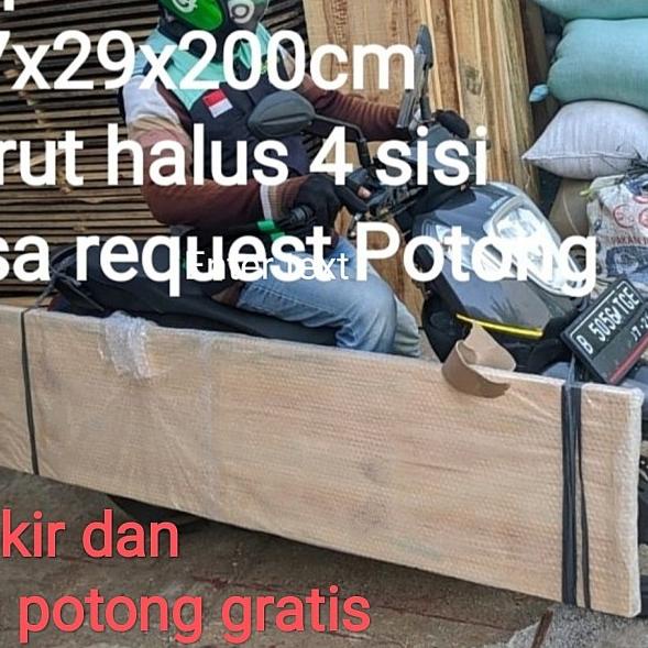 Jual Papan 30cm x 2m. tebal 17mm. Pinus baru. serut halus. bisa req ...