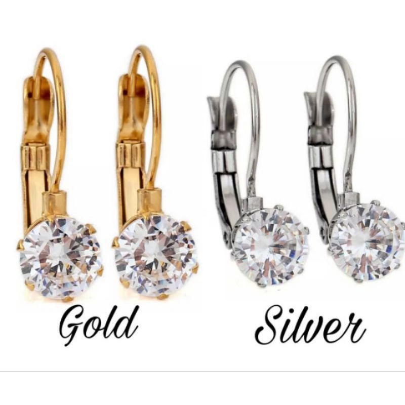 Jual Anting titanium anting Desi permata satu anti karat tidak elergi ...