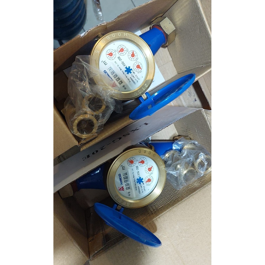 Jual Water Meter 3/4 Inch Amico - Meteran Air - Flow Meter | Shopee ...