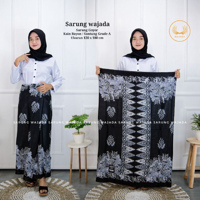 Jual SARUNG SANTRIWATI MOTIF BATIK TERBARU MERK WAJADA TERLARIS 2022 ...