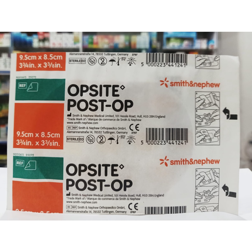 Jual OPSITE POST OP (𝟗,𝟓 𝐂𝐌 𝐗 𝟖,𝟓 𝐂𝐌) - Plaster Luka Anti Air Cocok ...