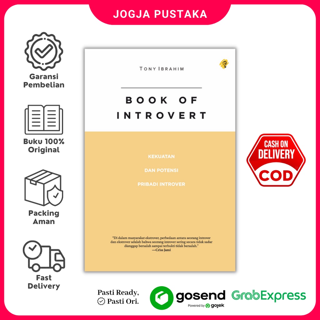 Jual Buku Book Of Introvert - Tony Ibrahim | Shopee Indonesia