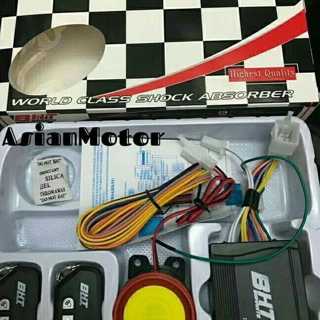 Jual Alarm System Motor BHT Model Baru Fitur Lengkap + Cara Pasang ...