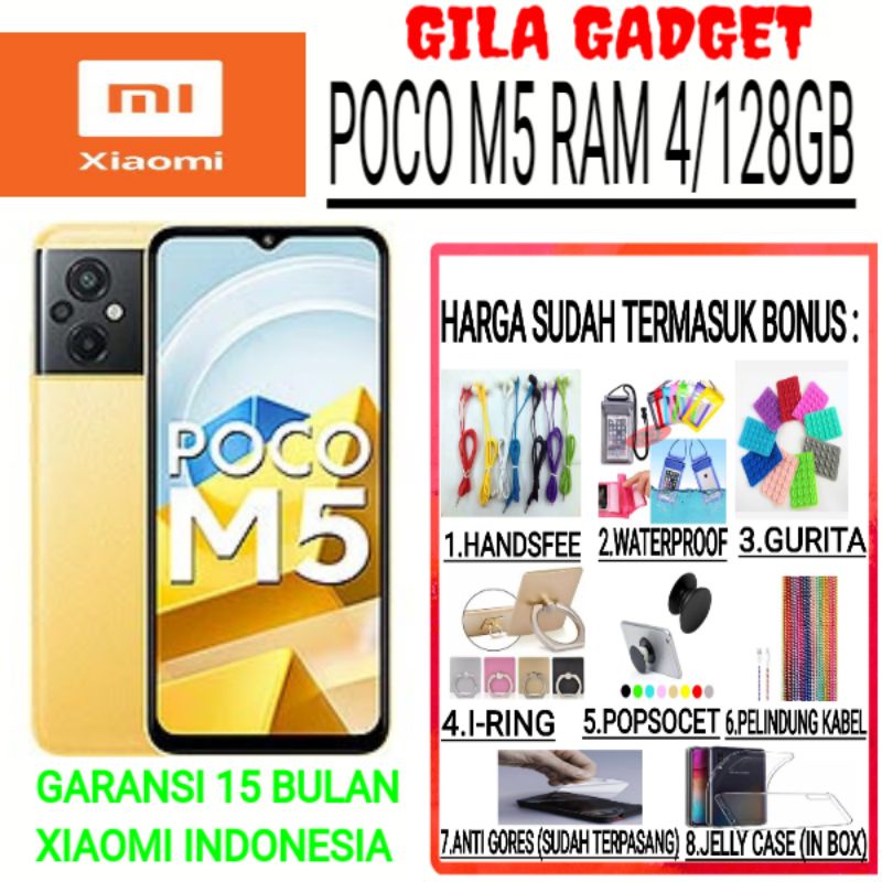 Jual XIAOMI POCO M5 RAM 4/128GB | Shopee Indonesia