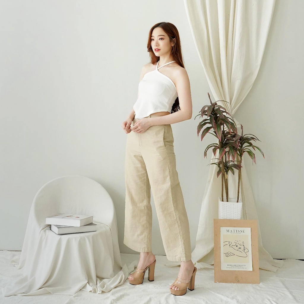 Jual Tanktop One Diamond Tank Top Basic Baju Atasan Wanita 080 | Shopee ...