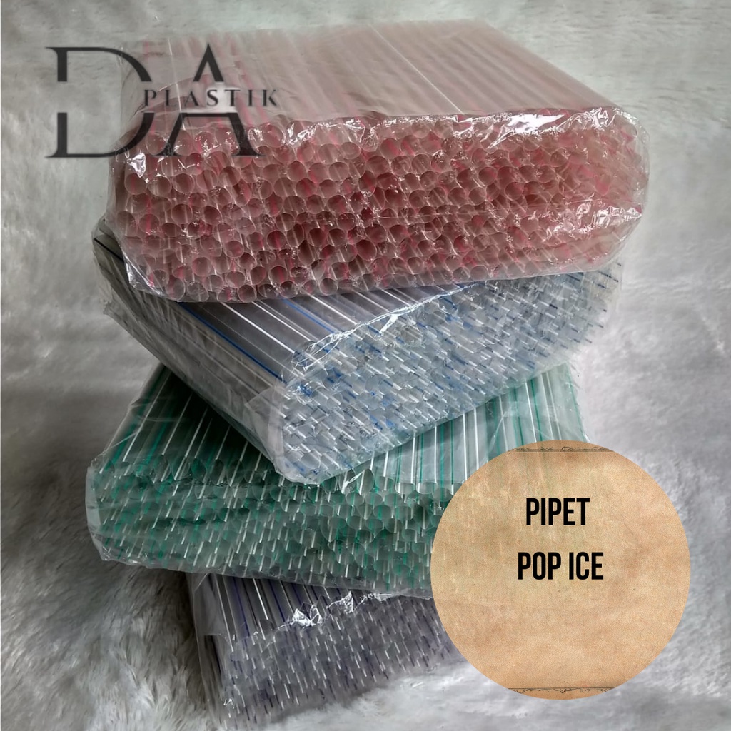 Jual Sedotan PIPET POP ICE DAN PIPET BUBBLE | Shopee Indonesia