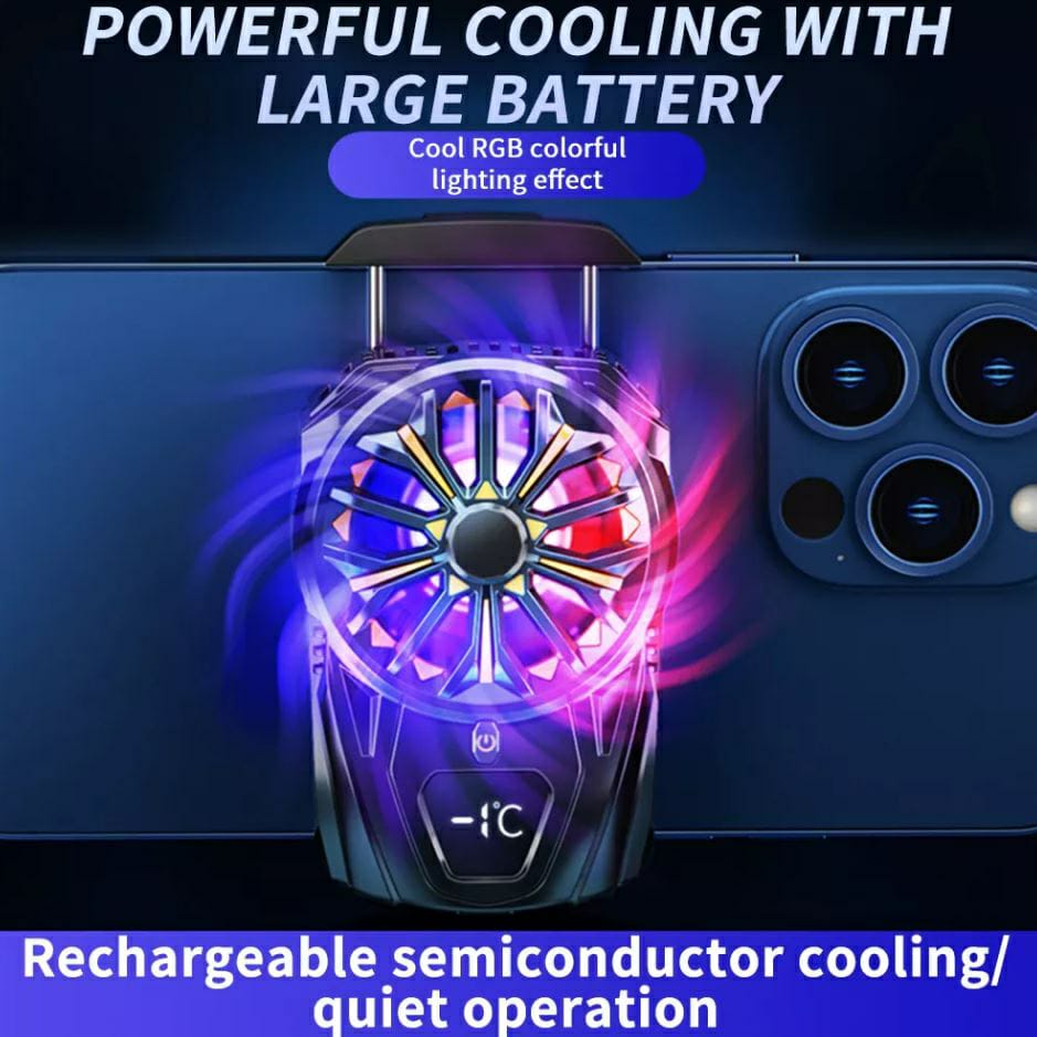 Jual Pendingin Hp / Cooler HP Fancooler Radiator Gaming RGB light ...