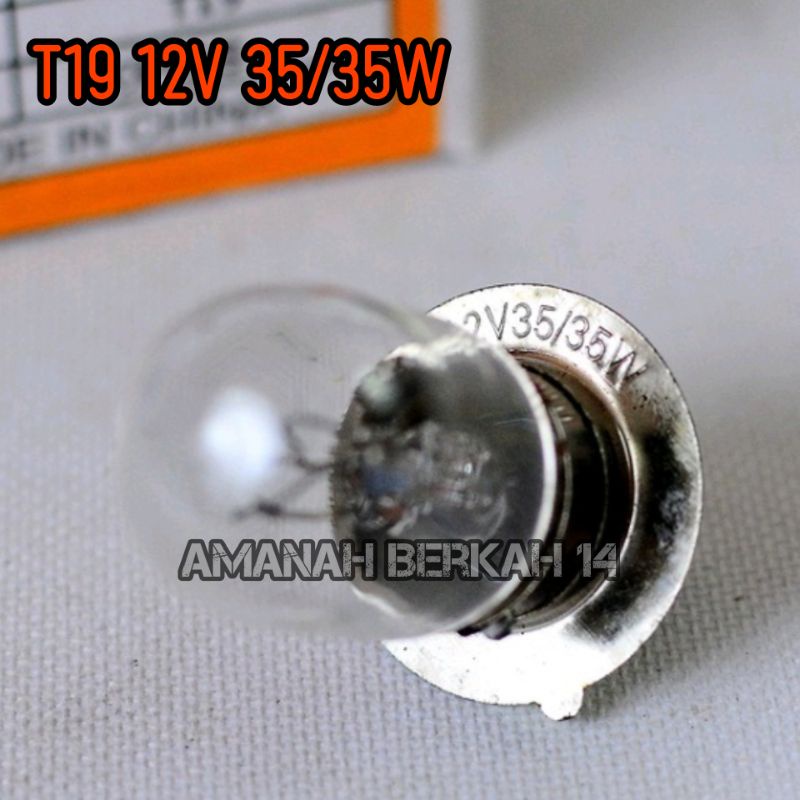 Jual Bohlam Depan Motor Bebek Matic Beat Vario Mio Grand Kaki 1 12V 35 ...