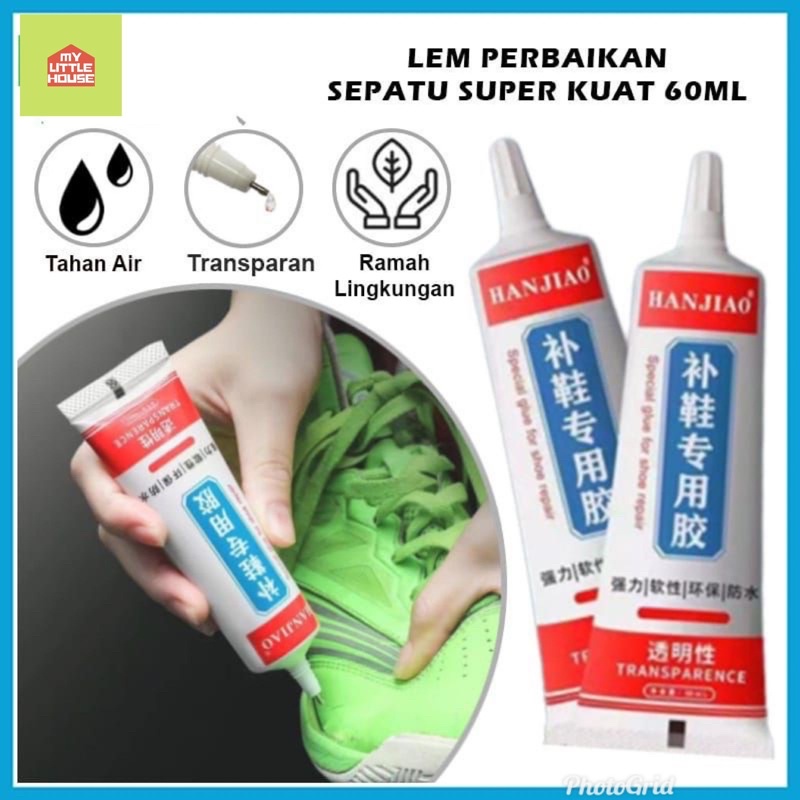 Jual Lem Sepatu isi 60ML / Lem Super Lengket / Lem Perekat sepatu / Lem ...