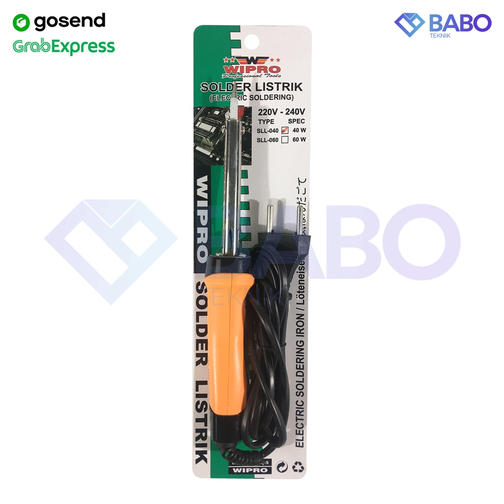 Jual WIPRO Alat Solder Alat Patri Listrik 40W Soldering Iron | Shopee ...