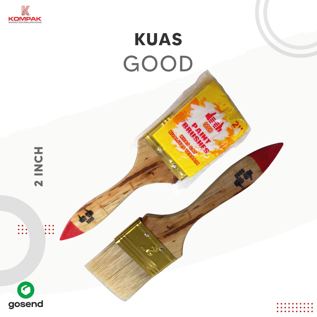 Jual Kuas cat Good 2" Kuas Cat 2 Inch | Shopee Indonesia