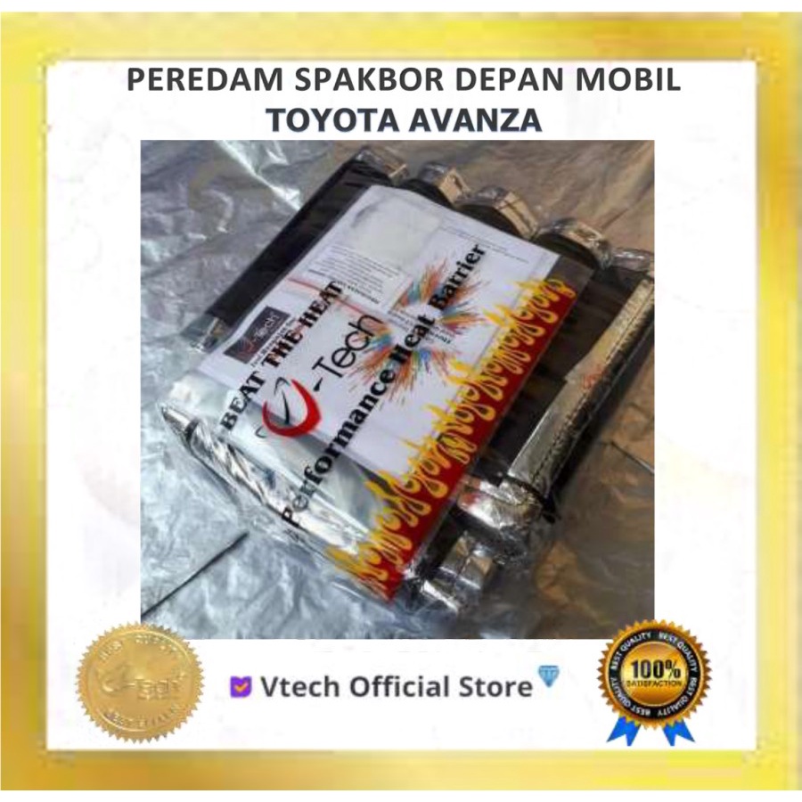 Jual VTECH Peredam Suara Spakbor Spakboard Depan Toyota Avanza 12 ...