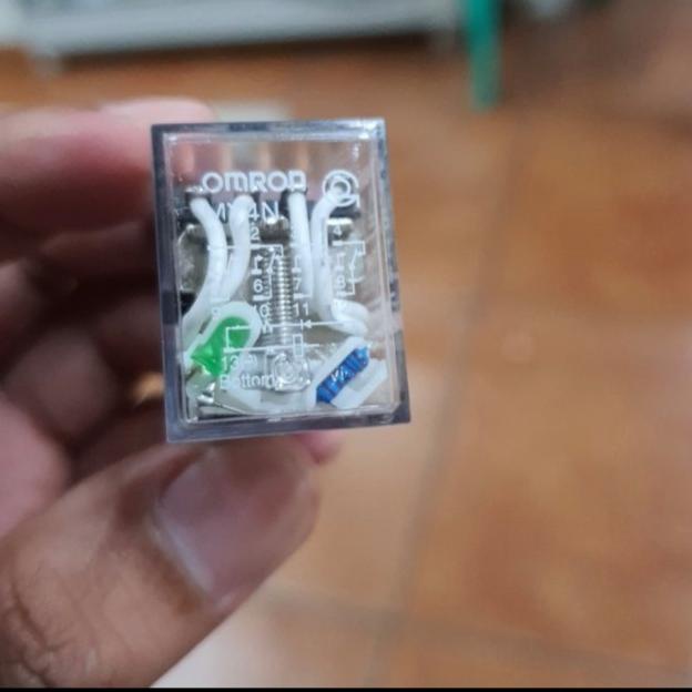 Jual Relay Omron MY4N 24VDC + Socket | Shopee Indonesia