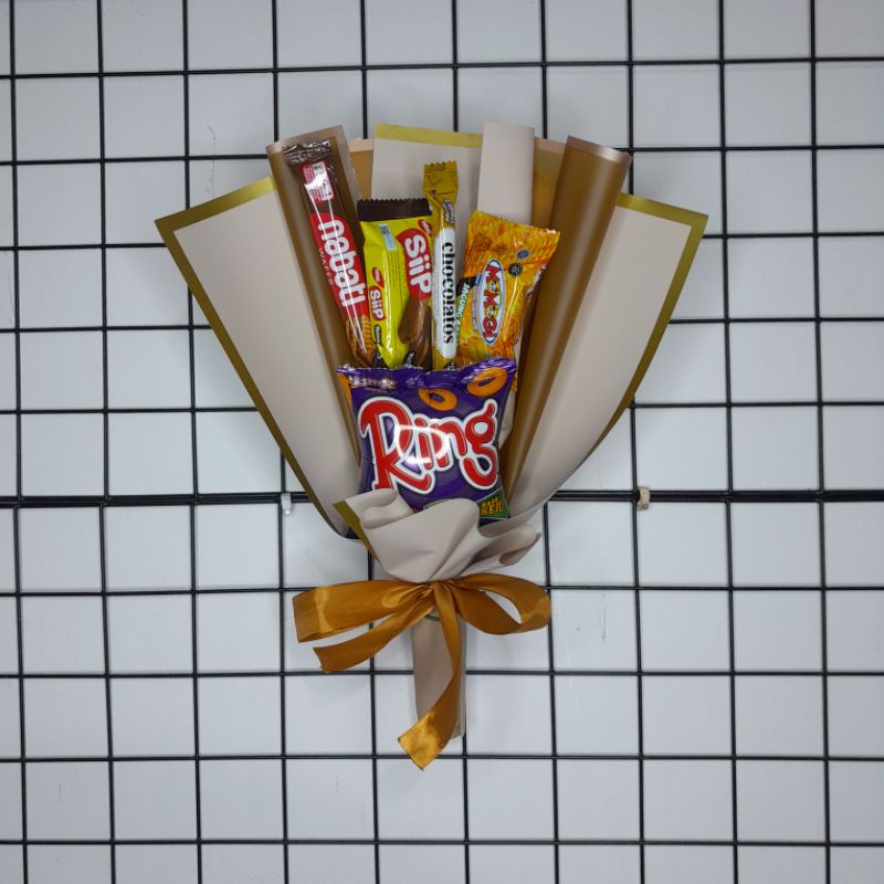 Jual [BISA COD] Buket Snack Bingkisan Souvenir Ulang Tahun Anak Bouquet ...