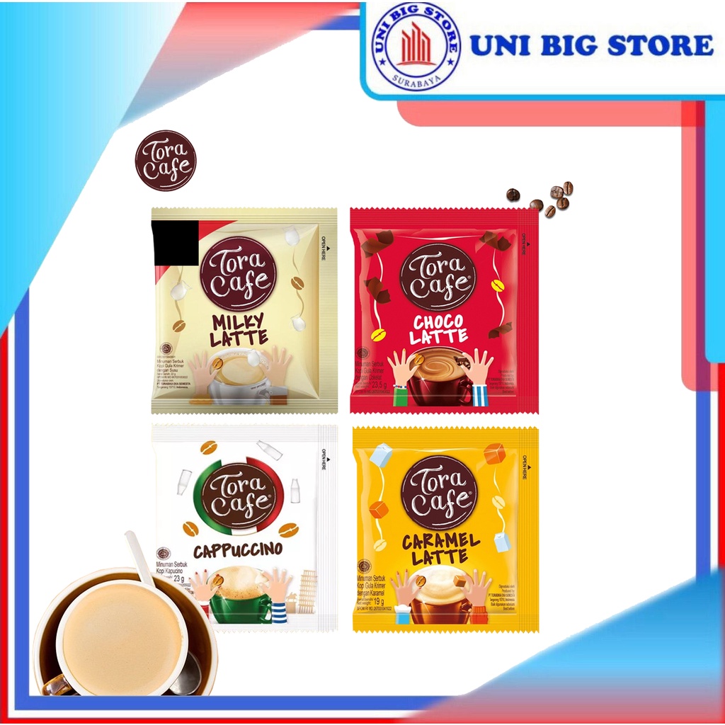Jual Tora Cafe Torabika Kopi Cappucino Milky Caramel Choco Latte ...
