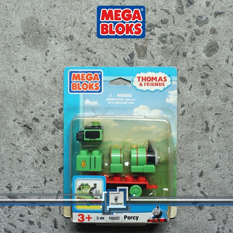 Jual Mega Bloks Thomas and Friends PERCY Train Blocks Brick 10502 ...