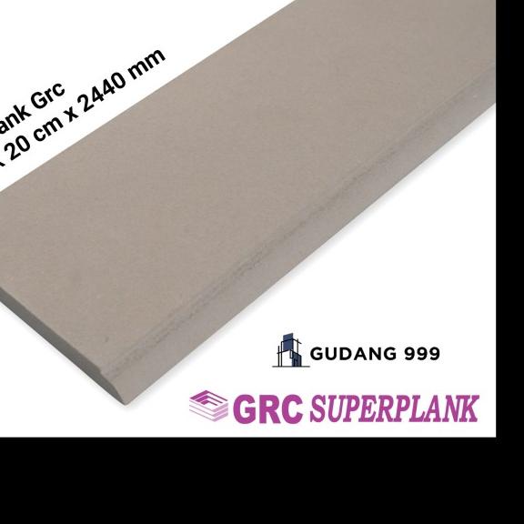 Jual SUPER PLANK GRC / LISPLANK POLOS 20 CM / LIS PLANG GRC ...