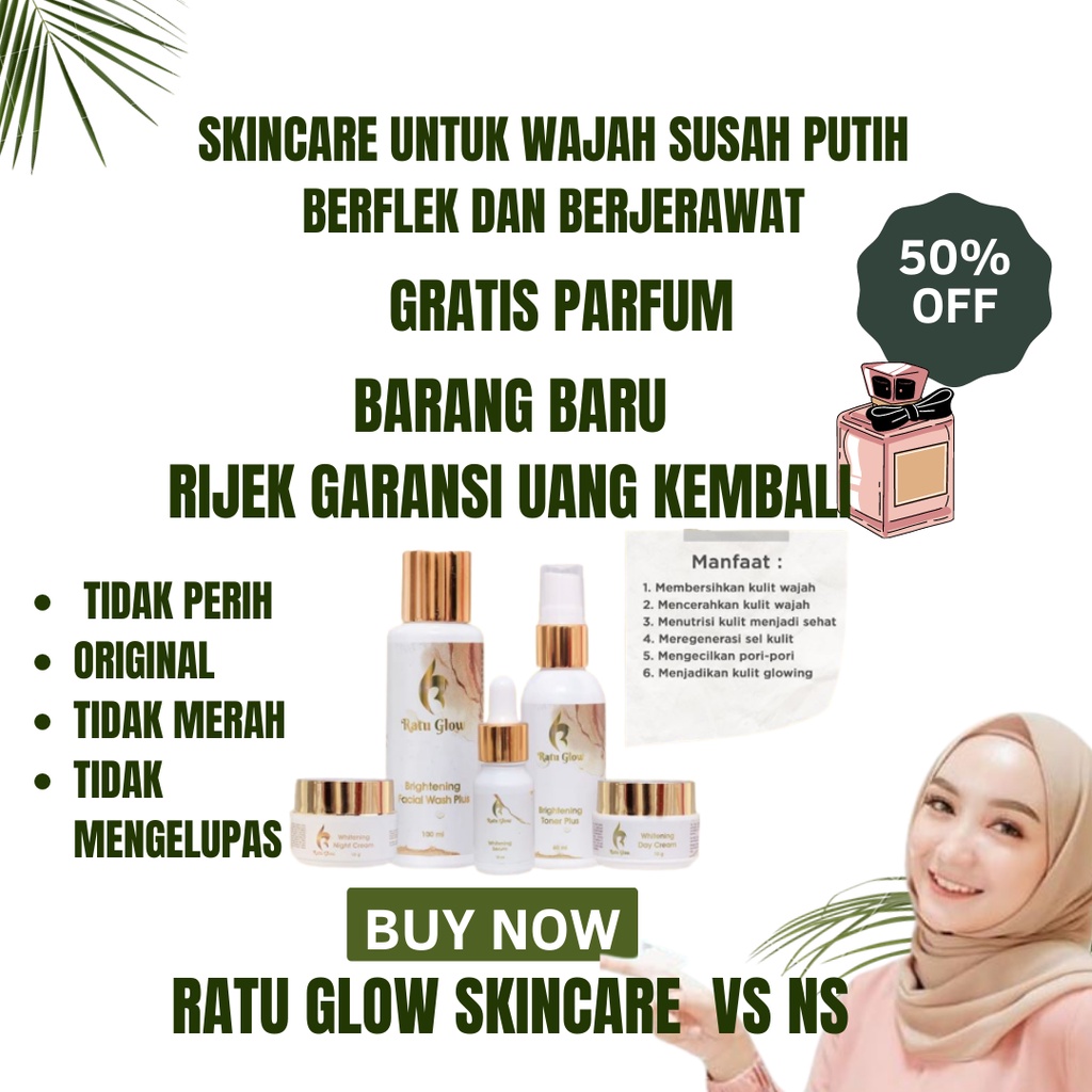 Jual RATU GLOW REGULER SKINCARE ORIGINAL Paket Acne dan Brightening Tje Fuk Paket Original ...