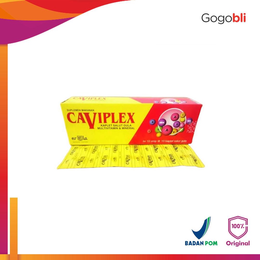 Jual Caviplex (10 Strip @10 Kaplet) | Shopee Indonesia
