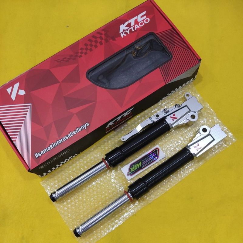 Jual Shock Depan KTC Kytaco Beat,Scoopy,Genio,Vario Black | Shopee ...