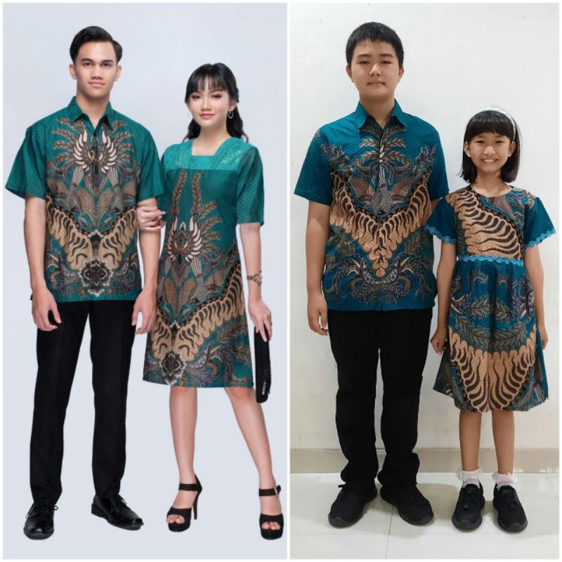Jual Batik Couple Keluarga Baju Prewedding/ Seragam Lebaran/ Baju Imlek ...