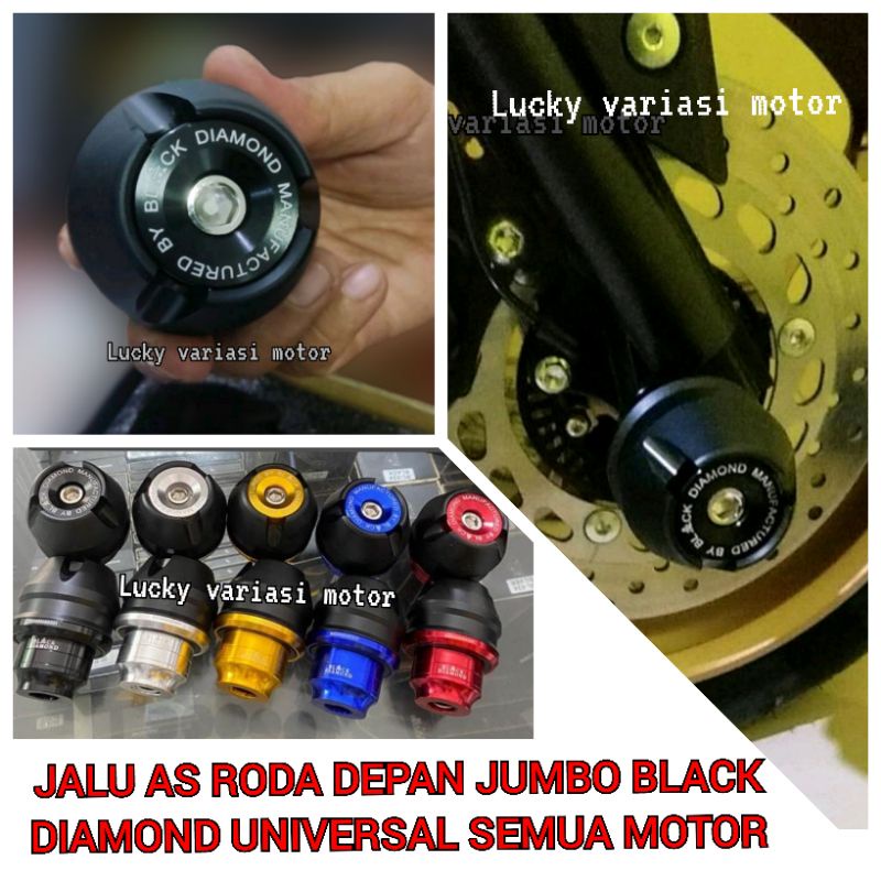 Jual JALU AS RODA JUMBO BLACK DIAMOND XMAX/NMAX/AEROX/PCX/VARIO/LEXI ...