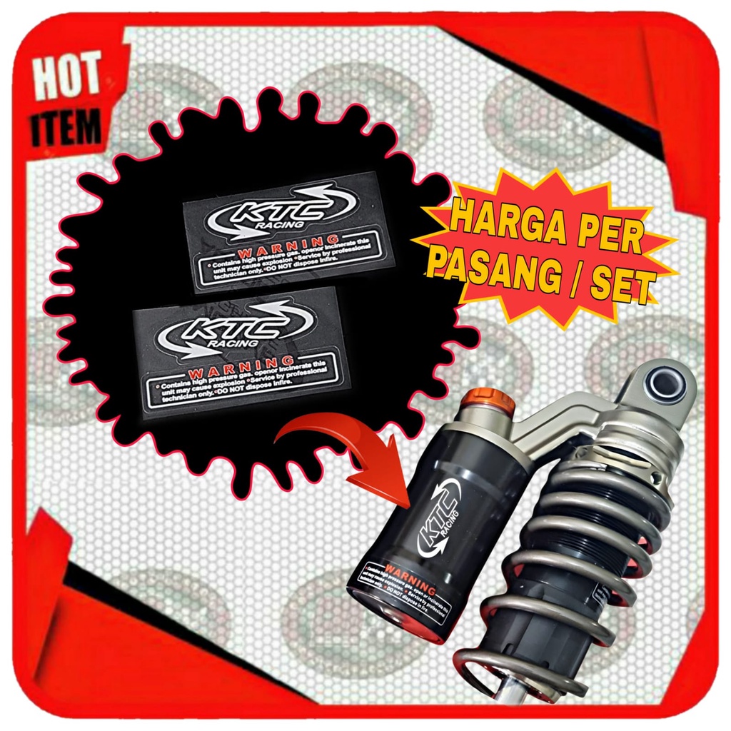 Jual Stiker Sticker Tabung Sok Shock Belakang Logo KTC EXTREAM | Shopee ...