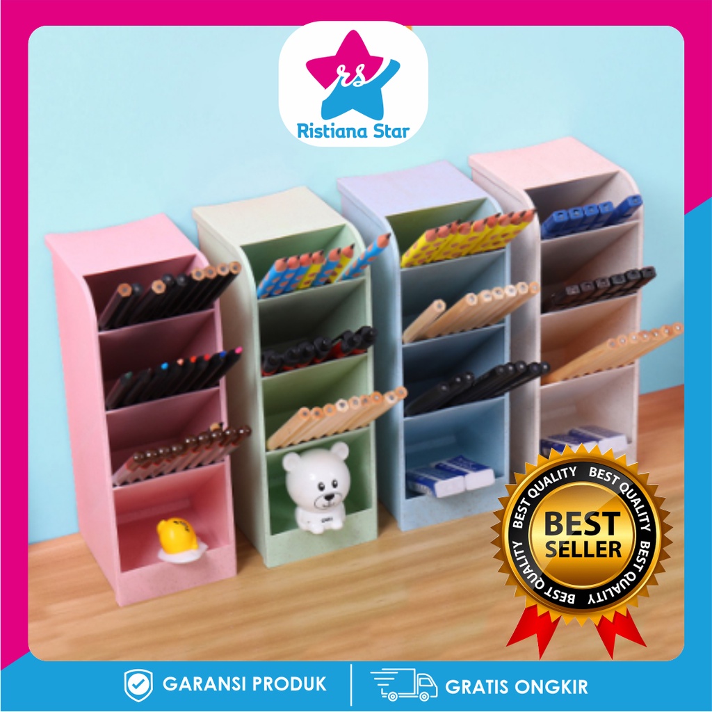 Jual RAK SERBAGUNA PORTABLE PENSIL MURAH MINI STORAGE KOTAK PENYIMPANAN ...