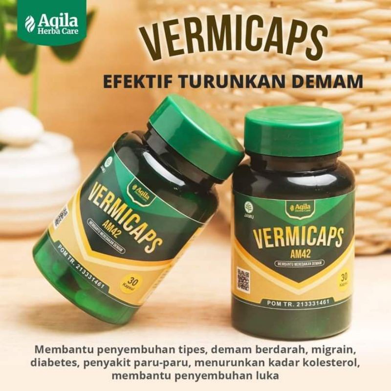 Jual OBAT HEBAL DEMAM TYPUS VERMICAPS | Shopee Indonesia