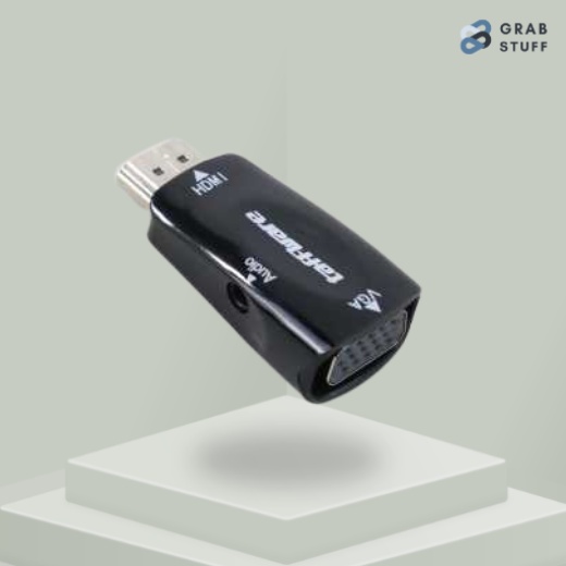 Jual HDMI To VGA Dan Audio Adapter Sambungan Konektor / Converter HDMI ...