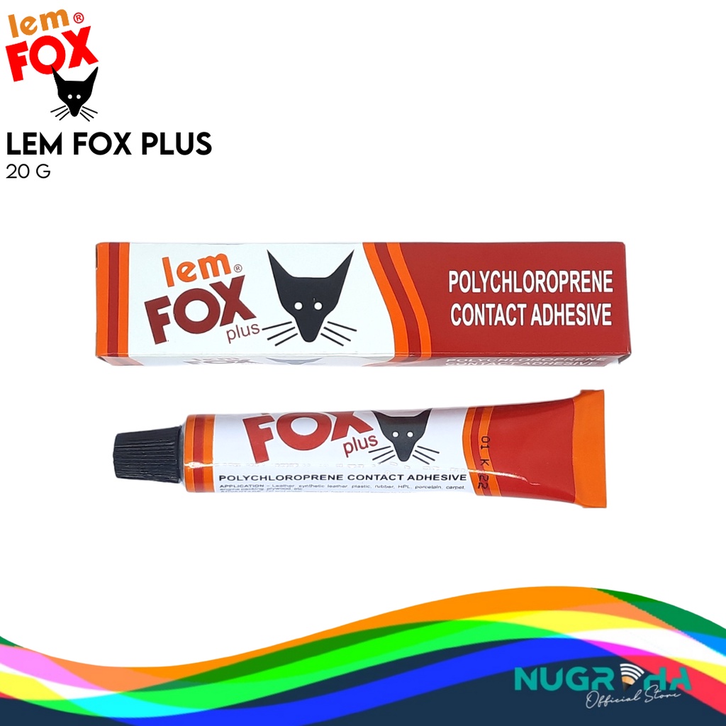 Jual Lem Fox plus Tube 20 Gram Original | Shopee Indonesia