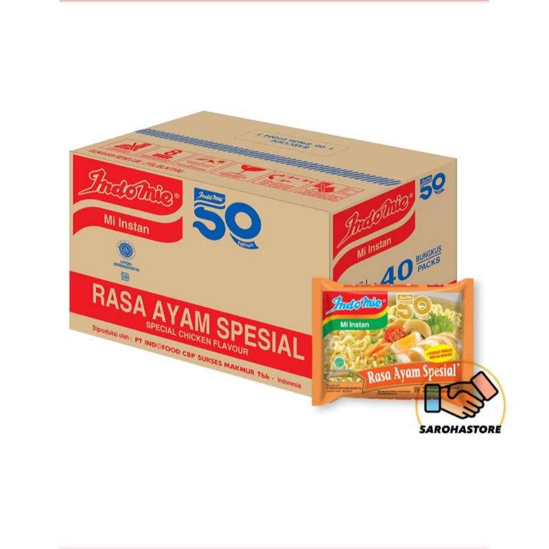 Jual Indomie Goreng, Soto, Ayam Bawang, Hype Abis, Kari Ayam BISA MIX 1 Dus Isi 40 pcs | Shopee ...
