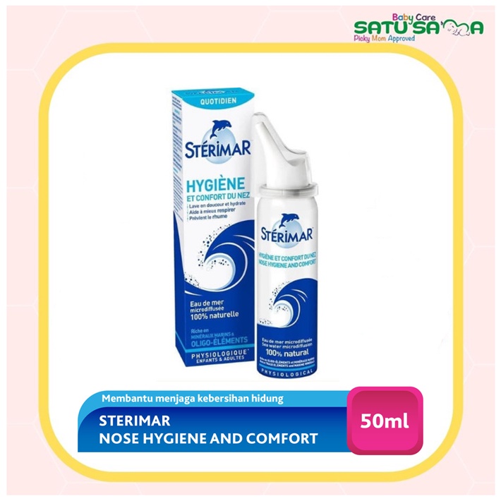 Jual STERIMAR NOSE HYGINE AND COMFORT 50 ML | Shopee Indonesia