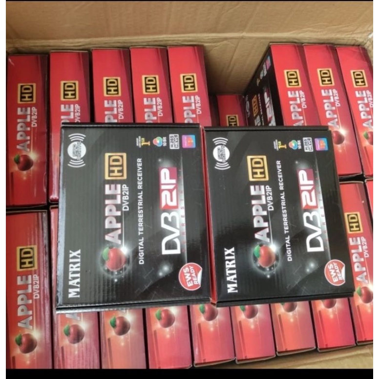Jual Set Top Box Matrix DVBIP STB Receiver Siaran Digital 2 Port Lan Apple DVB-2IP | Shopee ...