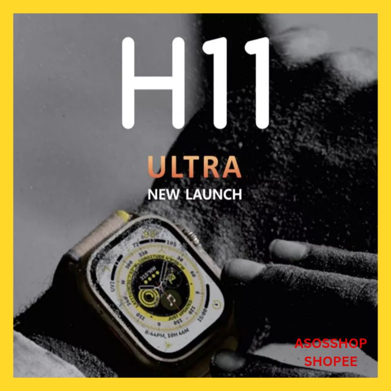 Jual H11 ULTRA SMARTWATCH 49MM IWO WATCH ULTRA 2 ORIGINAL | Shopee ...