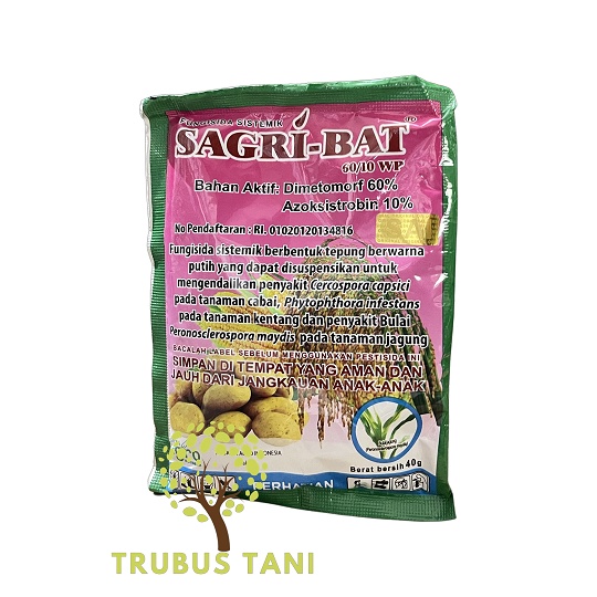 Jual Fungisida SAGRI-BAT 60/10 WP 40 gram | Shopee Indonesia