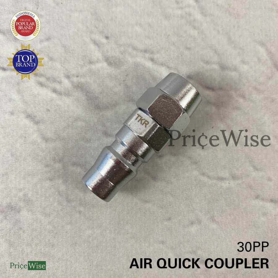 Jual Air Quick Coupler Plug 30 PP Tekiro / Kopler Selang Kupler Selang ...