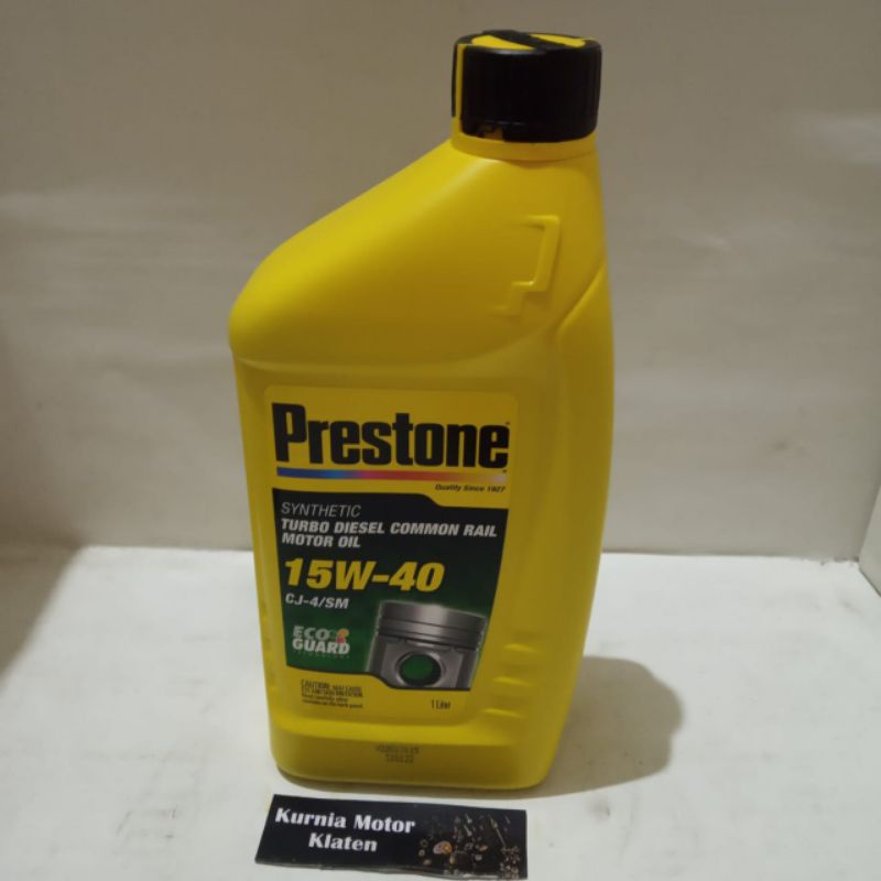 Jual Oli Mesin Prestone 15W-40 SMO 1 liter - Turbo Diesel Common Rail ...