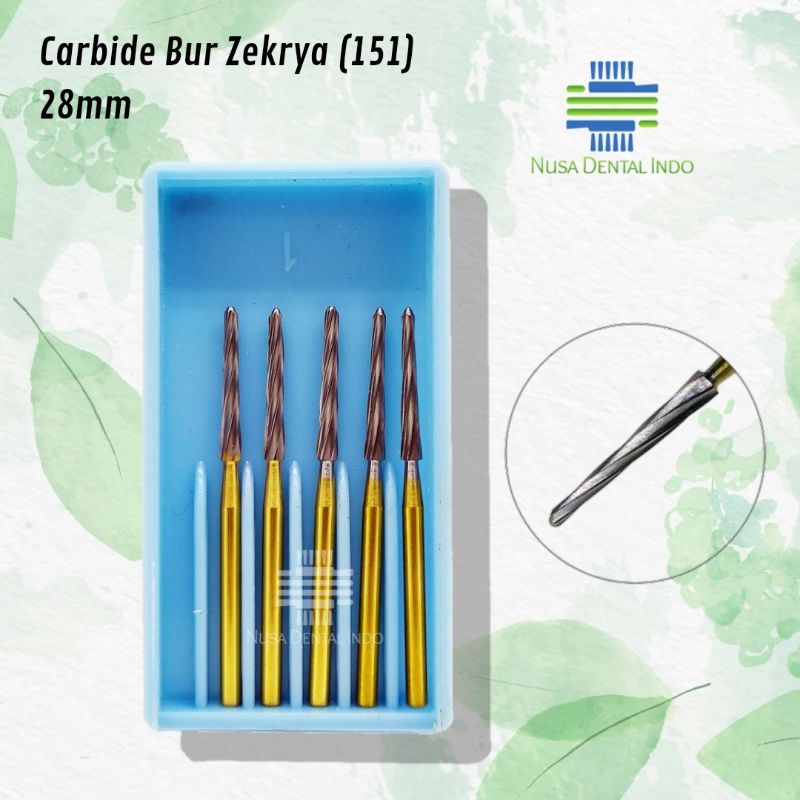 Jual Dental bur tulang gigi zekrya burs endo bur z carbide tungsten 28 ...