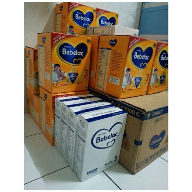 Jual Bebelac 3 Vanila, Madu 3000gr,1000gr box putih | Shopee Indonesia