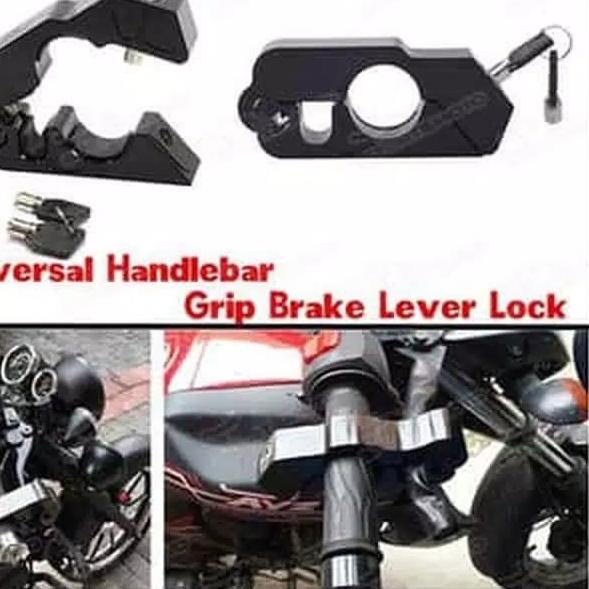 Jual gripslock / capslock kunci / pengaman motor stang motor | Shopee ...