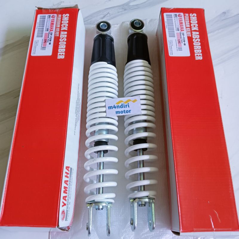 Jual Shockbreaker Yamaha Nmax Old New Asli 2DP (Putih) | Shopee Indonesia
