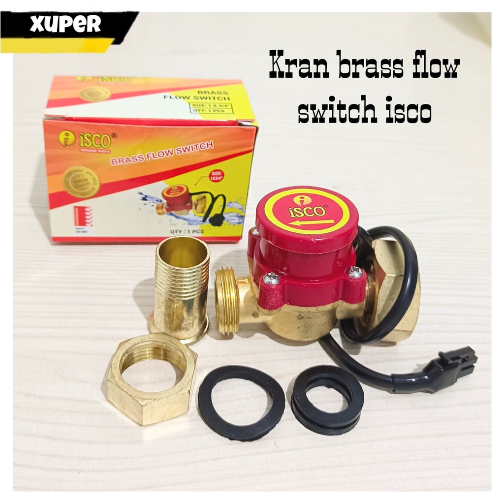 Jual BRASS FLOW SWITCH 1" X 3/4 OTOMATIS BOOSTER POMPA PENDORONG. | Shopee Indonesia