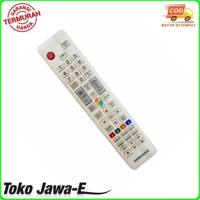 Jual Remote TV LED/LED Samsung Smart TV Original - Model Putih Panjang ...