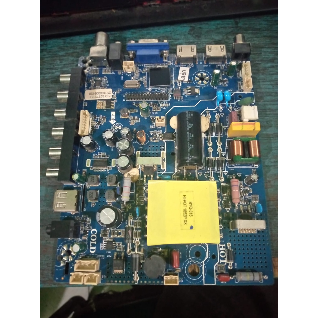 Jual mainboard mb mesin tv led POLYTRON PLD 32T7511E modul tv mobo motherboard board | Shopee ...