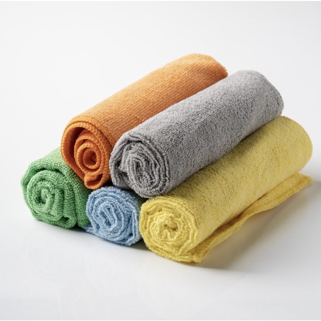 Jual Kain Lap Micro Fiber 35x35 Microfiber Halus Detailing Mobil Motor ...