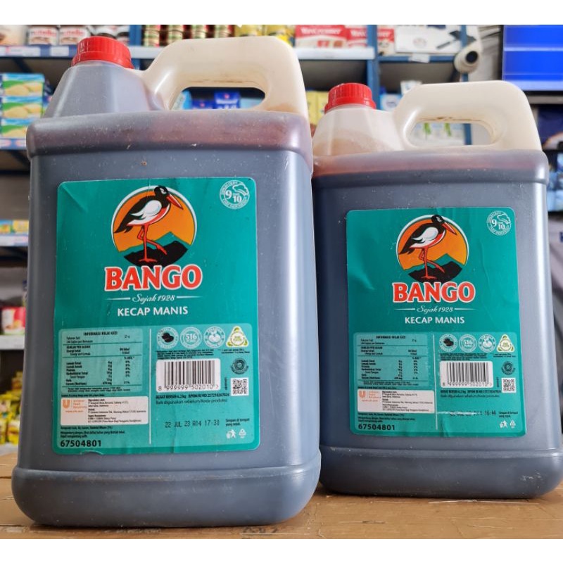 Jual Kecap Bango 6,5kg/Kecap Bango/Kecap Manis/Bango Jerigen | Shopee ...