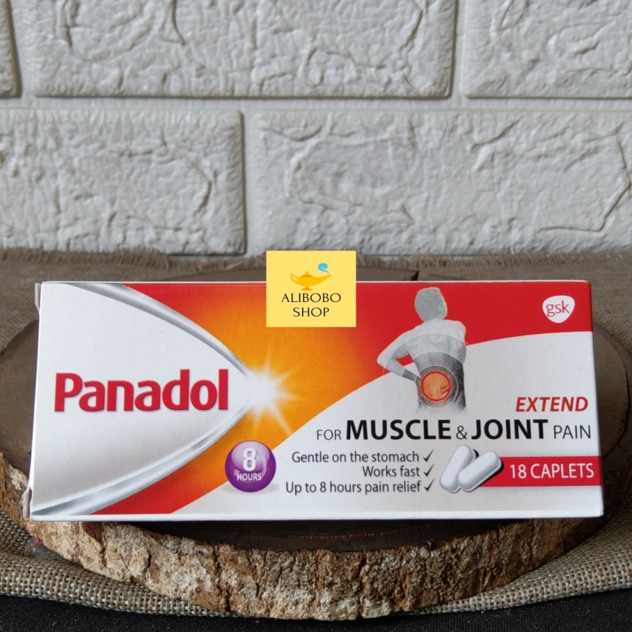 Jual PANADOL EXTEND FOR MUSCLE & JOINT PAIN 18 TABLETS ORIGINAL ...