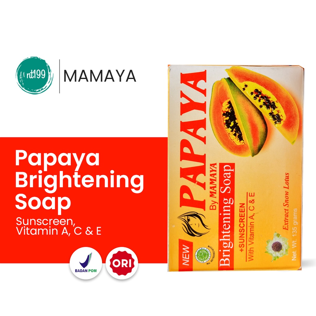 Jual Sabun Muka Pepaya Papaya by Mamaya | Shopee Indonesia